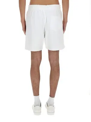 Casablanca Logo Shorts - White