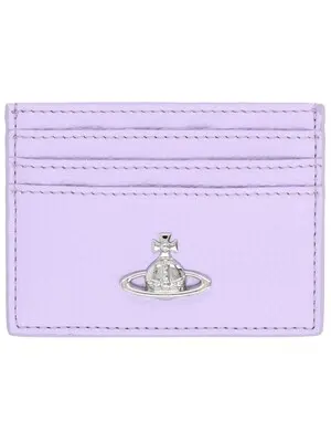VIVIENNE WESTWOOD Flat" Card Holder - Lilac