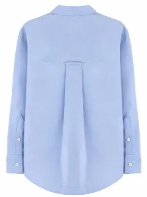 AMI Paris Cotton Shirt - Azure