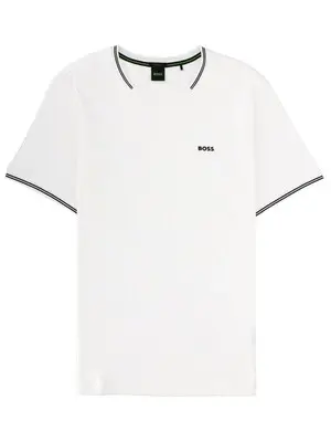 BOSS T-shirt With Logo - White