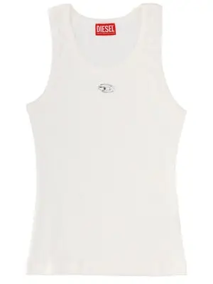 DIESEL T-anki-od Top - White