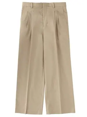 Ami Straight Pants - Beige