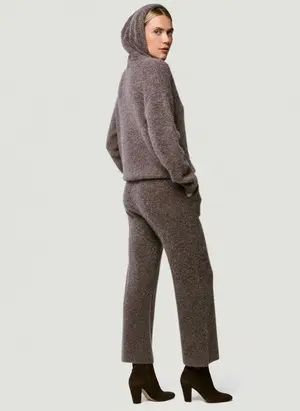 Majestic Filatures Ultra Soft Baby Alpaca Hoodie - Bison