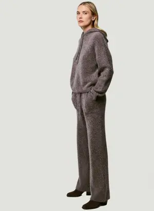 Majestic Filatures Ultra Soft Baby Alpaca Drawstring Pant - Bison