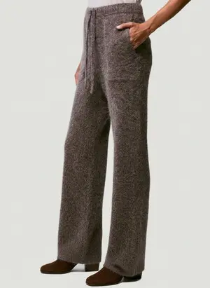 Majestic Filatures Ultra Soft Baby Alpaca Drawstring Pant - Bison