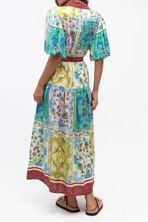 LABEL OF LOVE Garden Mosaic Maxi Dress