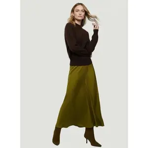 Majestic Filatures Cashmere Blend Long Sleeve Crewneck Sweater