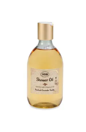 SABON Shower Oil Patchouli Lavender Vanilla - 300 Ml