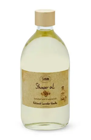 SABON Shower Oil Patchouli Lavender Vanilla - 500 Ml