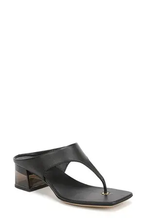 Franco Sarto Kayla Block Heel Sandal - Black