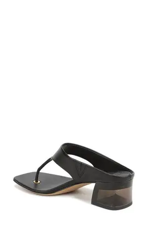 Franco Sarto Kayla Block Heel Sandal - Black
