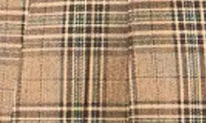 English Factory Pleated Check Miniskort