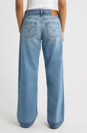 LEVI'S Deconstructed Low Loose Jeans