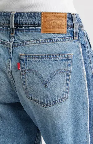LEVI'S Deconstructed Low Loose Jeans