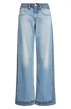 LEVI'S Deconstructed Low Loose Jeans