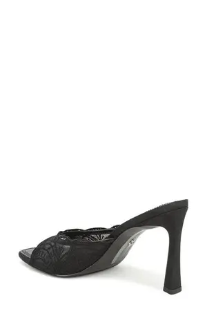 Sam Edelman Iva Mesh Sandal - Black