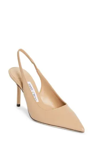 JIMMY CHOO Love Pointed Toe Slingback Pump