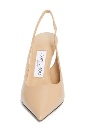 JIMMY CHOO Love Pointed Toe Slingback Pump - Chai