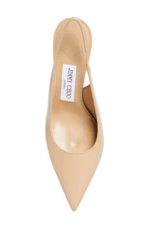 JIMMY CHOO Love Pointed Toe Slingback Pump - Chai