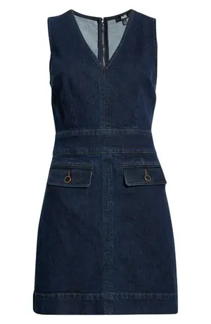 Paige Sylvia Denim Minidress