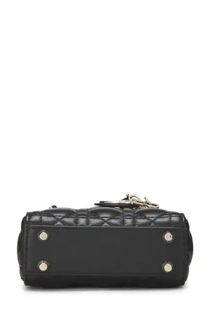 Dior Lambskin Lady Bag - Black