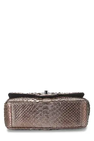 Chanel Python Rectangular Flap