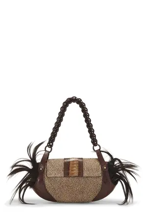 Fendi Ponyhair Compilation Shoulder Bag