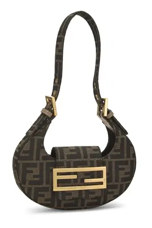 Fendi Zucca Canvas Cookie Hobo