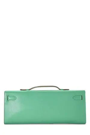 Hermès Kelly Cut Clutch - Green