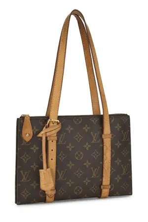 LOUIS VUITTON Monogram Canvas Carrousel Shoulder Bag