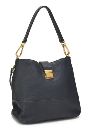 Miu Miu Grained Leather Convertible Handbag