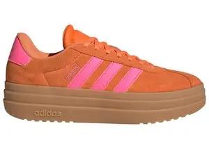 Adidas Vl Court Bold Sneakers - Pure Orange/lucid Pink/gum