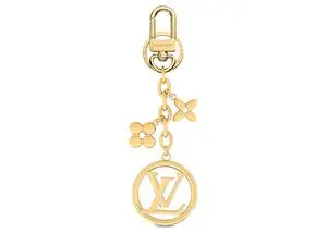 LOUIS VUITTON Blooming Key Holder - Gold