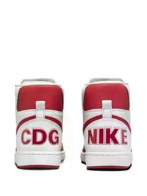 Nike X Comme Des Garçons Homme Plus Panelled Lace-up Sneakers