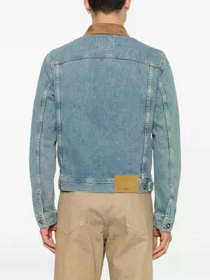 Jacob Cohen Leather-collar Jacket