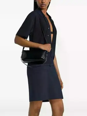 COURREGES Small Three Sixty Shoulder Bag - Black