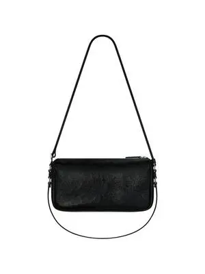 COURREGES Small Three Sixty Shoulder Bag - Black