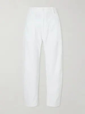 Polo Ralph Lauren Ricky Cotton Tapered Pants - White
