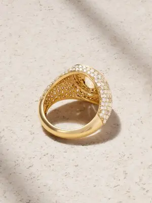 KAMYEN Kite 18-karat Diamond Ring