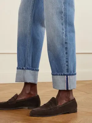 Tibi Alec Low-rise Straight-leg Selvedge Jeans
