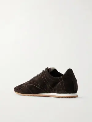 TOTEME Flex Suede Sneakers