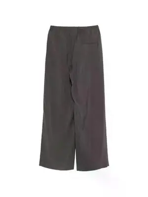 ALYSI Elasticated Palazzo Pants - Grey