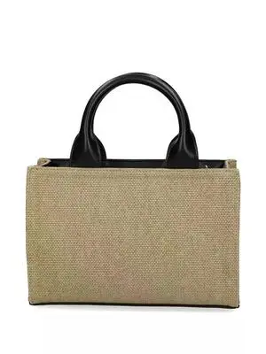 Moschino Logo-lettering Tote Bag - Neutrals