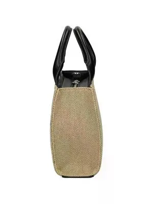 Moschino Logo-lettering Tote Bag - Neutrals