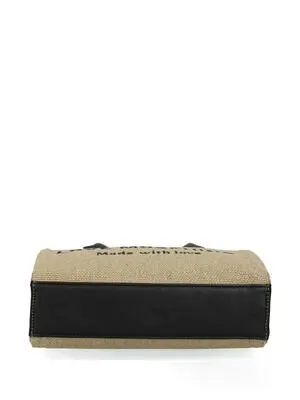 Moschino Logo-lettering Tote Bag - Neutrals