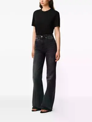 AMI Paris High-waist Flared Jeans