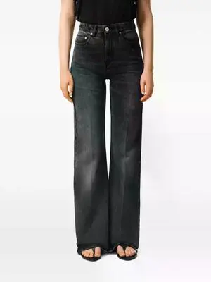 AMI Paris High-waist Flared Jeans