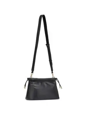 POTAMY Drawstring Leather Shoulder Bag