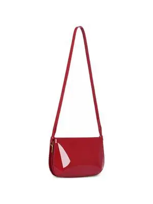 POTAMY Patent Leather Shoulder Bag - Red