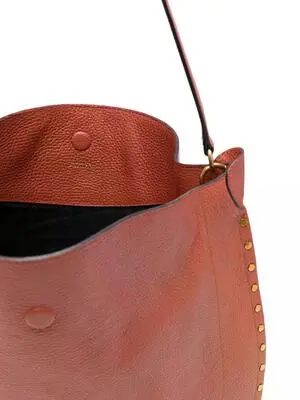 Isabel Marant Étoile Oskan Hobo Shoulder Bag - Red